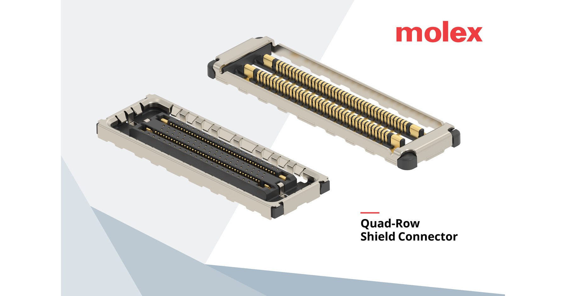 Molex Announces Availability of Industry-First, Space-Saving Quad-Row ...