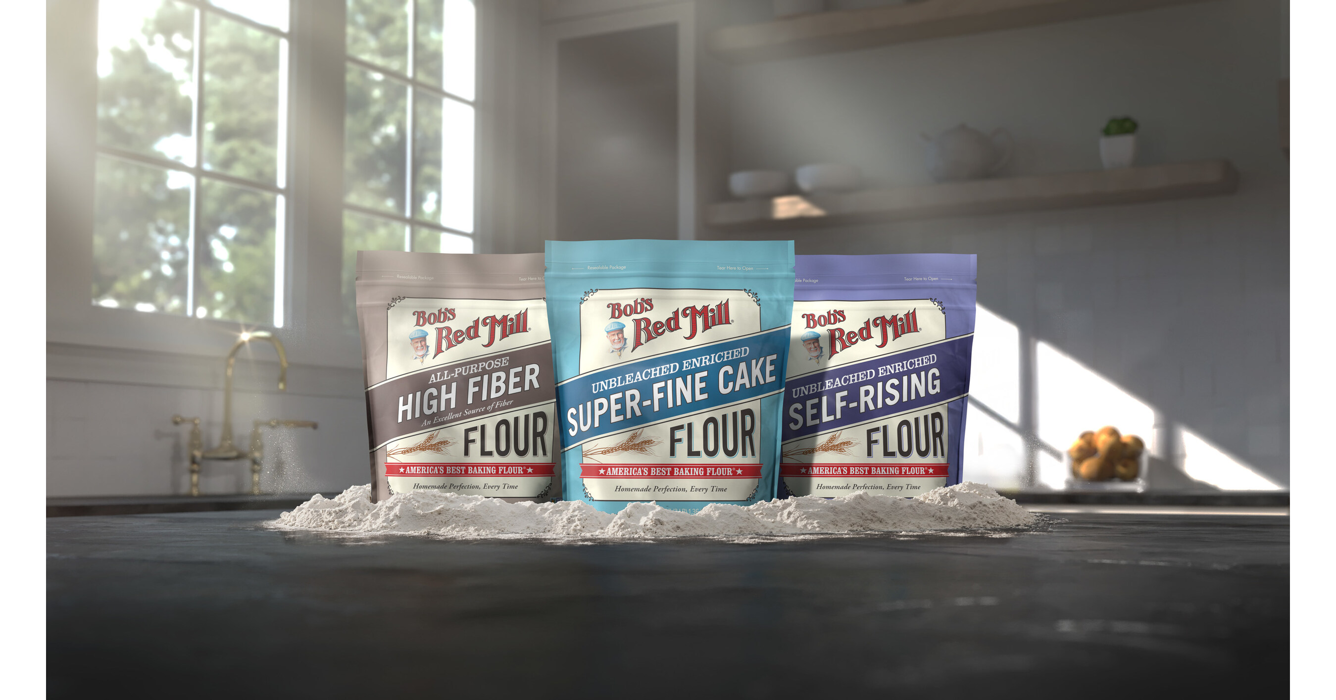 Bob's Red Mill Introduces Three New Specialty Baking Flours