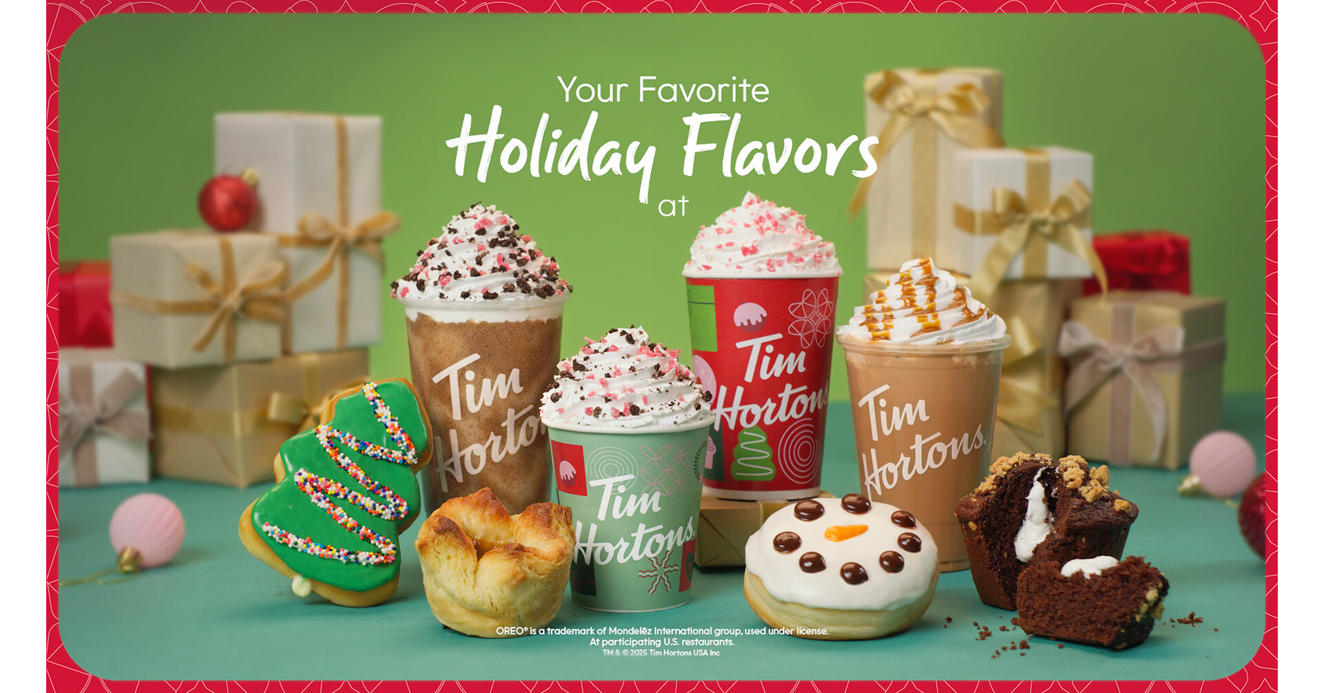 Tim Hortons® U.S. celebrates the holiday season with a delicious menu ...