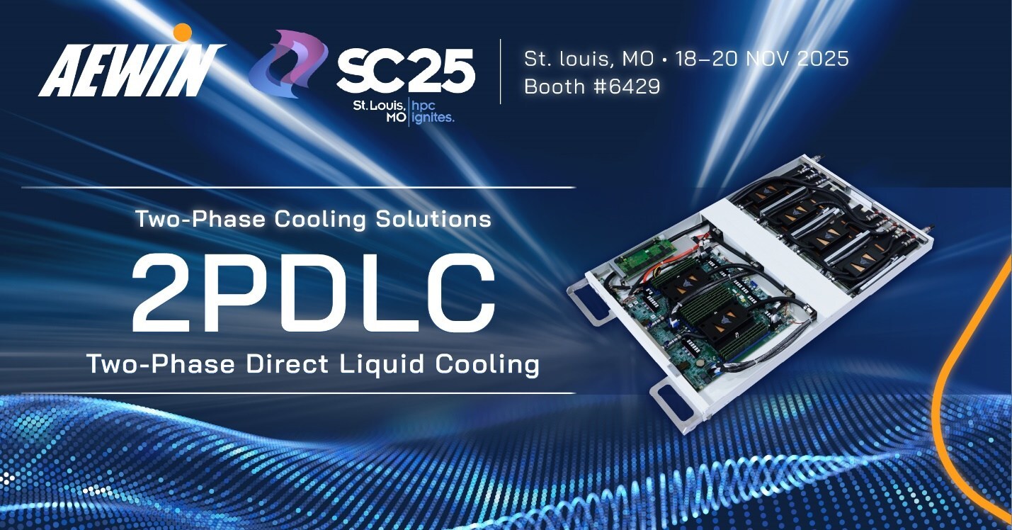 AEWIN Presents Innovative Two-Phase Direct Liquid Cooling (2P DLC ...