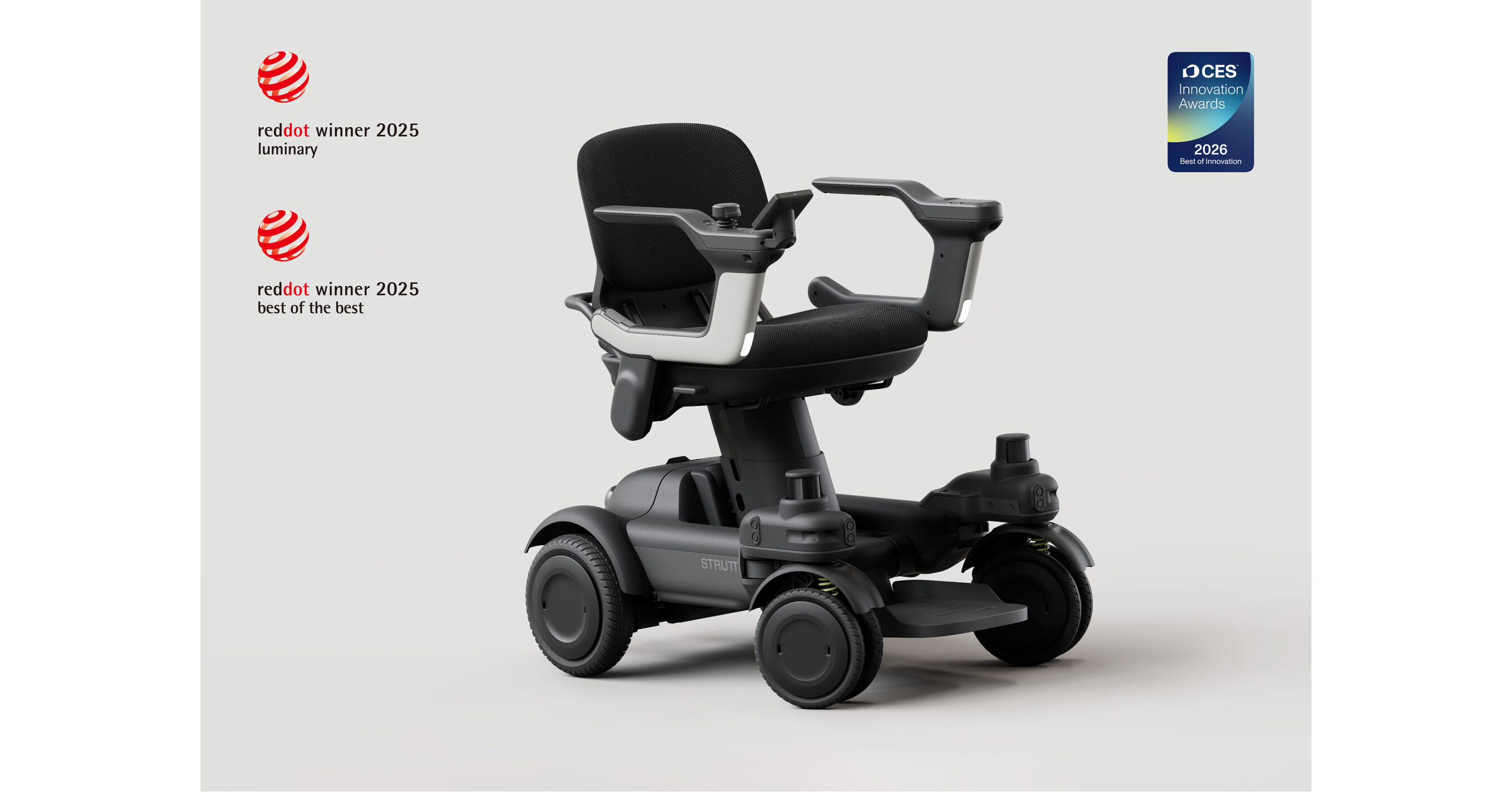 Strutt Wins CES 2026 Best of Innovation Award, Announces Strutt Day ...