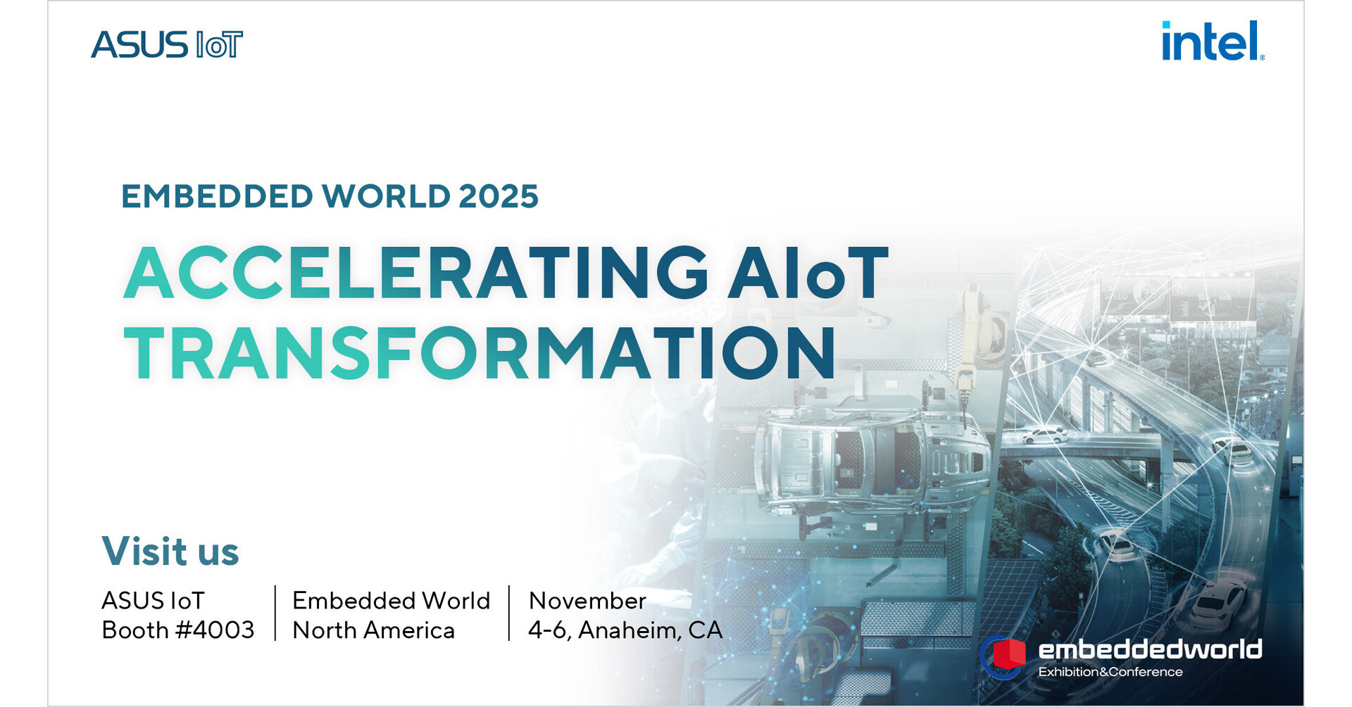 ASUS Unveils Cutting-Edge Innovation at Embedded World 2025 with Intel ...