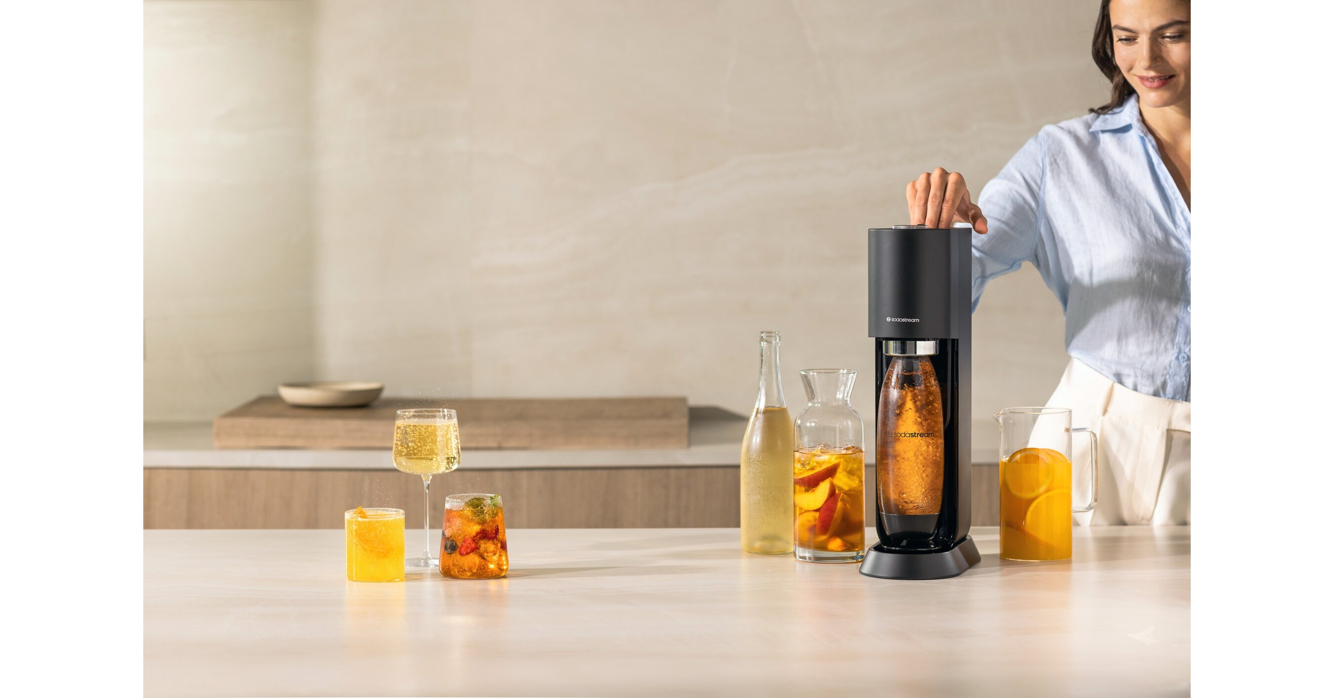 SODASTREAM® MAKES THE SEASON SPARKLE WITH NEW SPARKLING WATER MAKERS ...