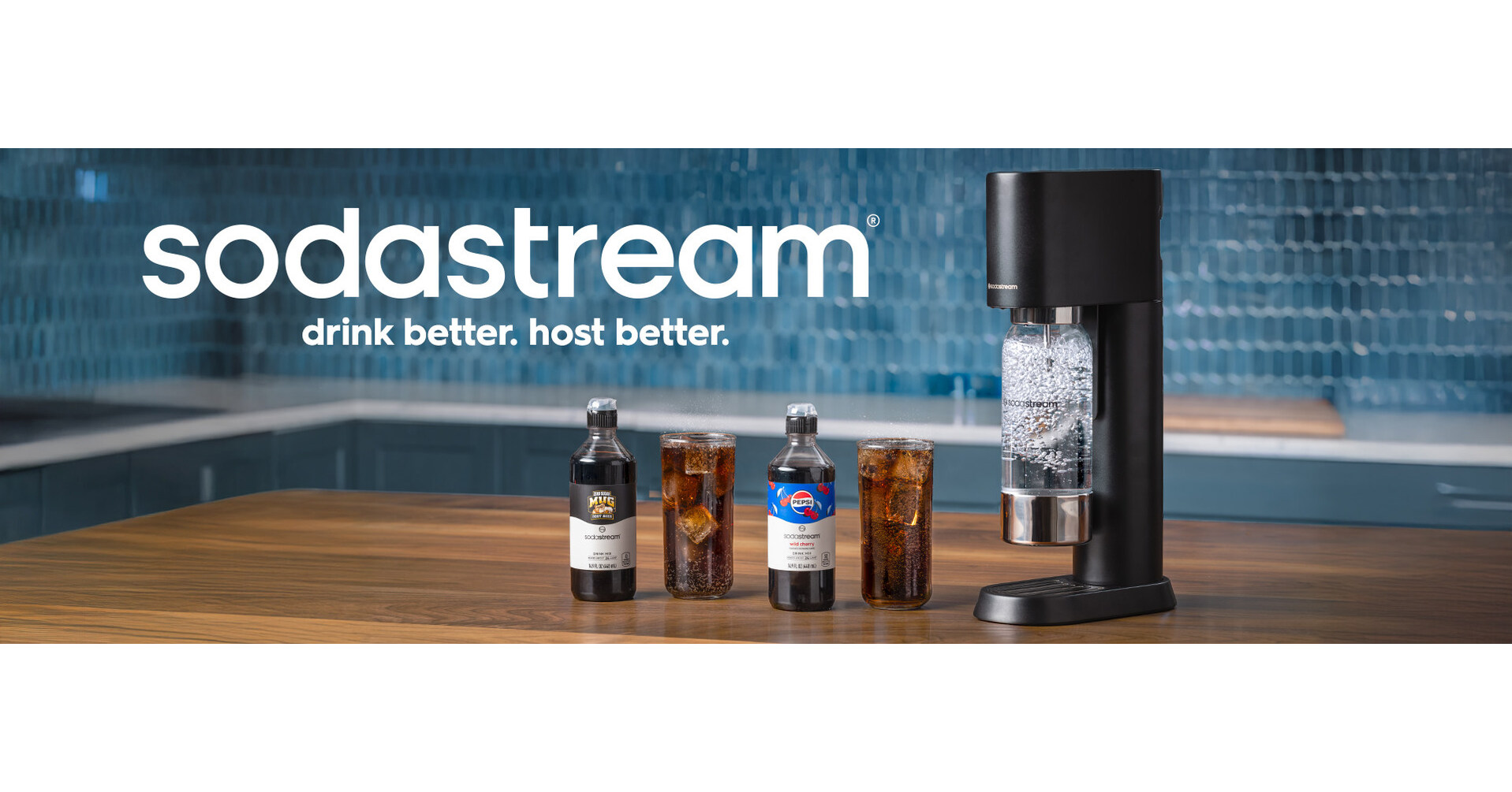 SODASTREAM® MAKES THE SEASON SPARKLE WITH NEW SPARKLING WATER MAKERS ...