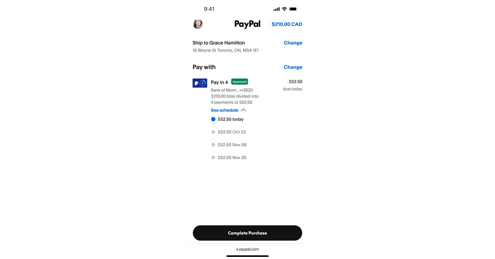 PayPal Brings No-Fee Buy Now Pay Later Offering to Canada