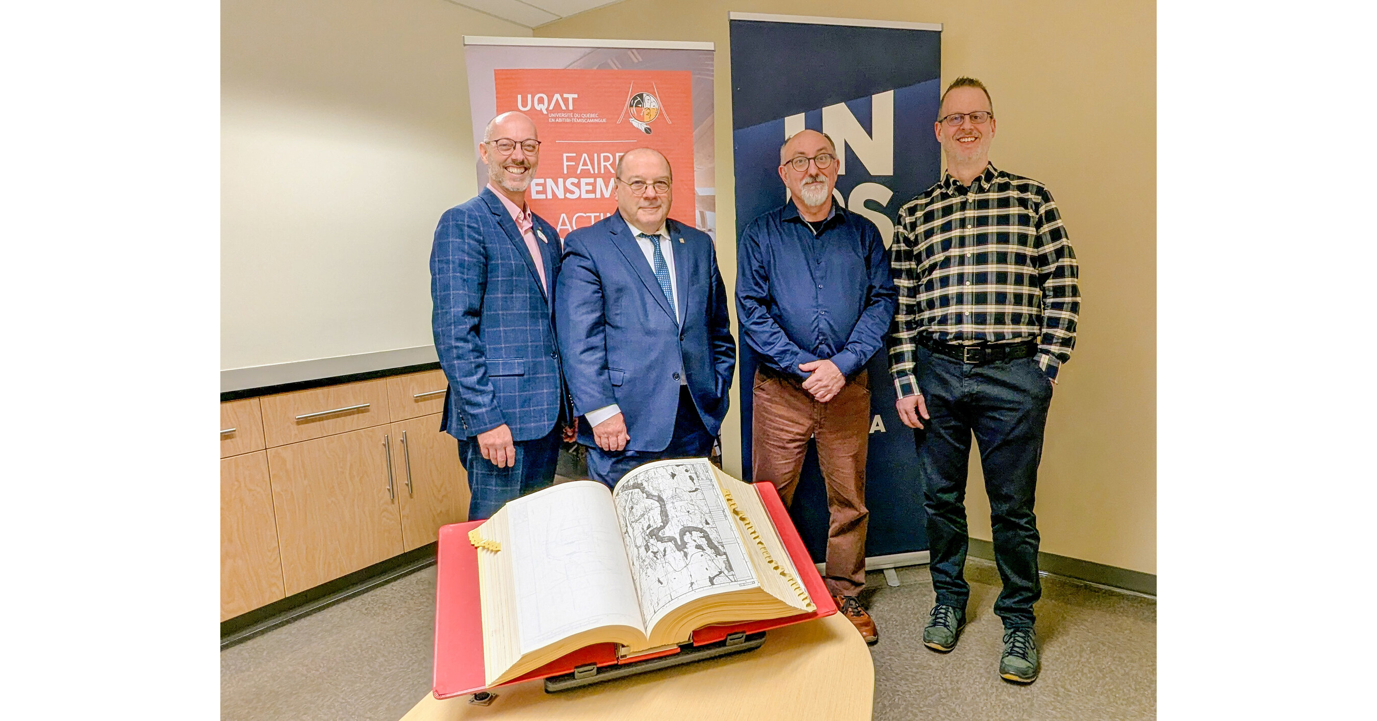 L'UQAT et l'INRS soulignent la portée historique de la Convention de la ...
