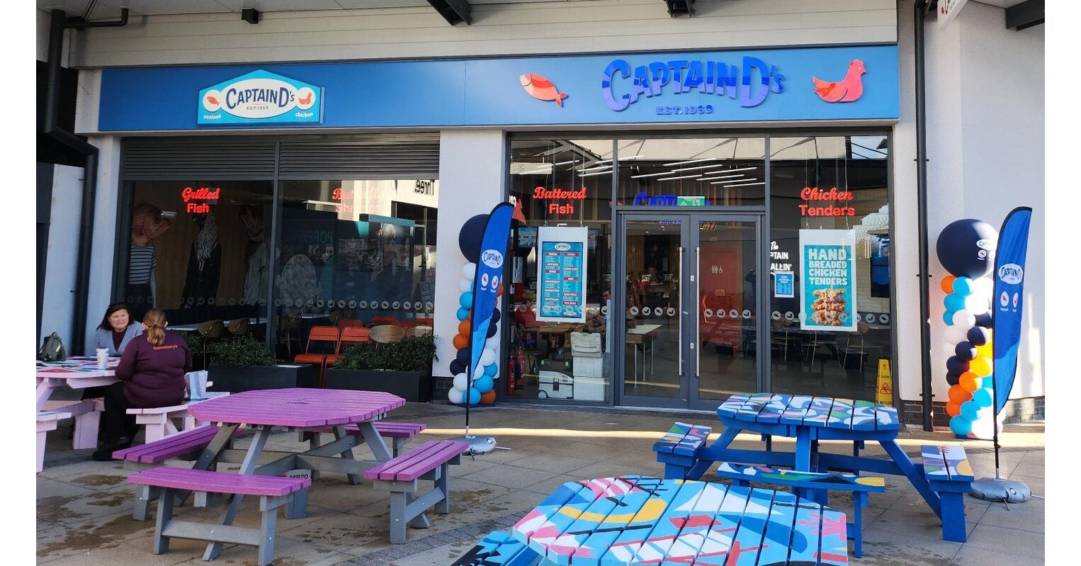 Captain D's Makes a Big Splash in the UK with Grand Opening of Its ...