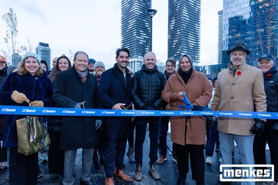 MENKES UNVEILS NEW PARK AT SUGAR WHARF - Cantech Letter