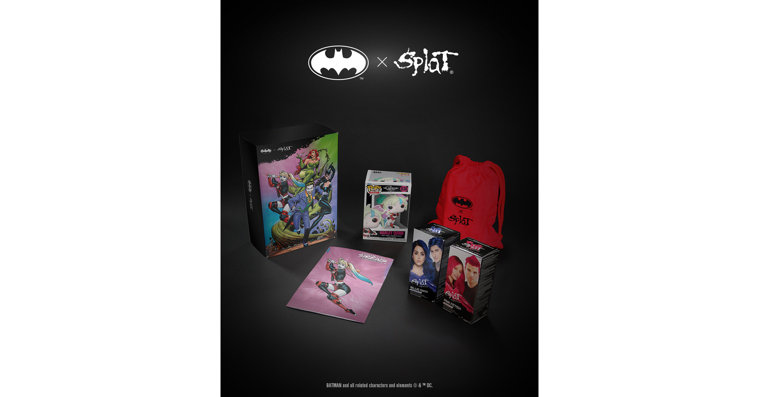 Splat® Hair Color Launches Limited-Edition Batman™ Collaboration
