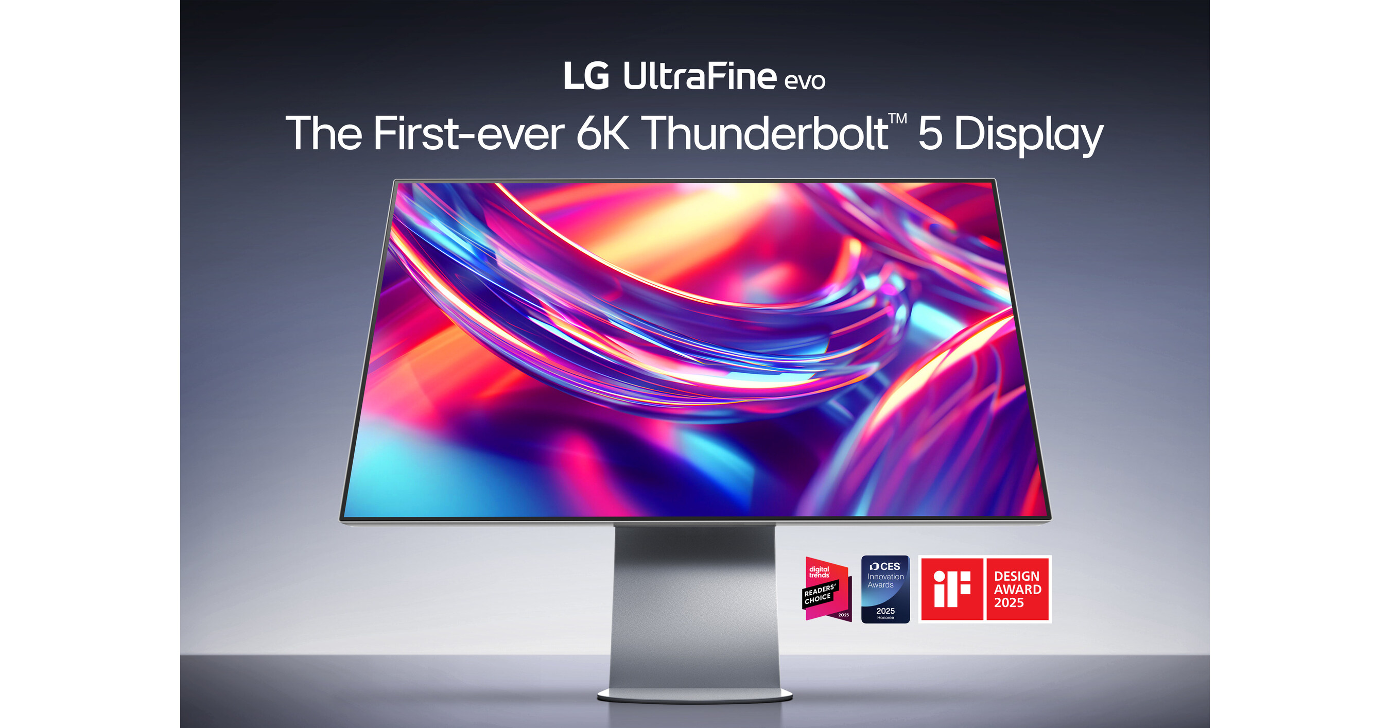LG UNVEILS WORLD'S FIRST 6K MONITOR WITH THUNDERBOLT™ 5 FOR ...