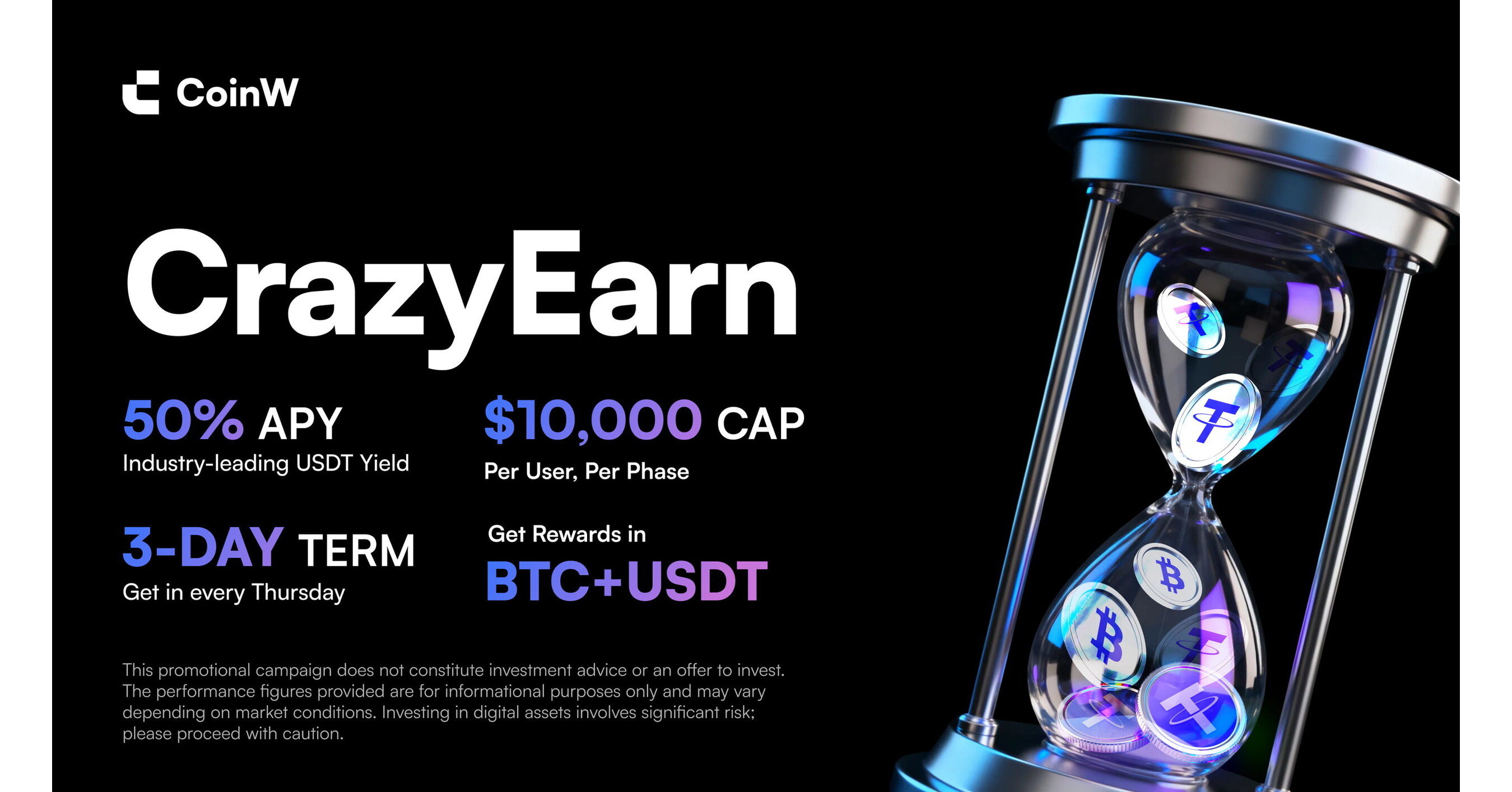CoinW's CrazyEarn: Transforming Idle Funds into Active Earnings