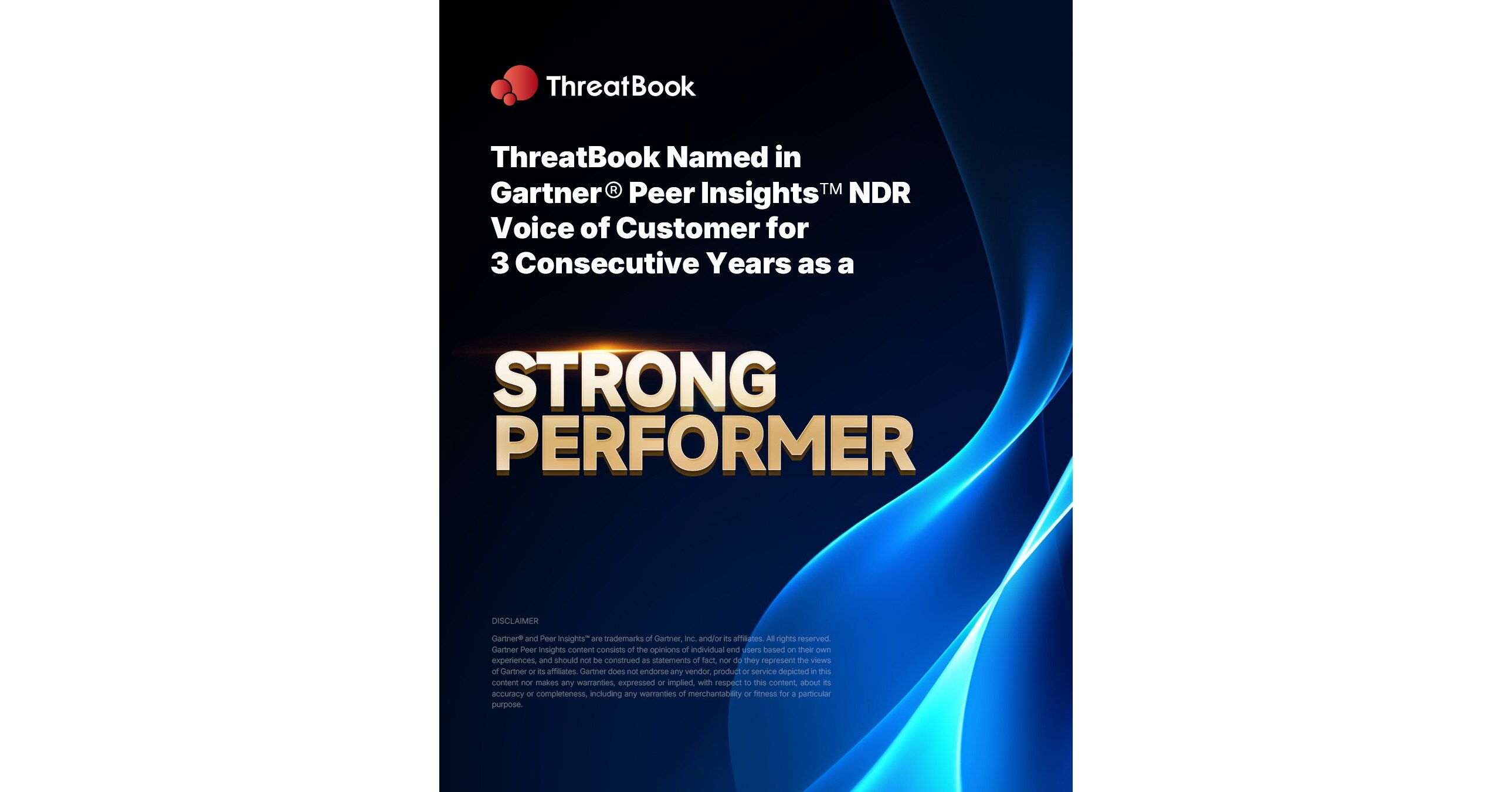 ThreatBook Peer-Recognized as a Strong Performer in the 2025 Gartner® Peer Insights™ Voice of ...