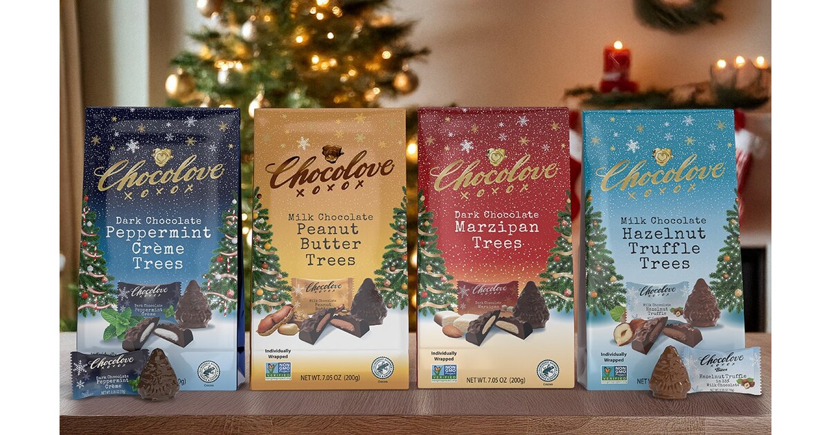 Create Magical Holiday Moments with Chocolove's Decadent Tree-Shaped ...