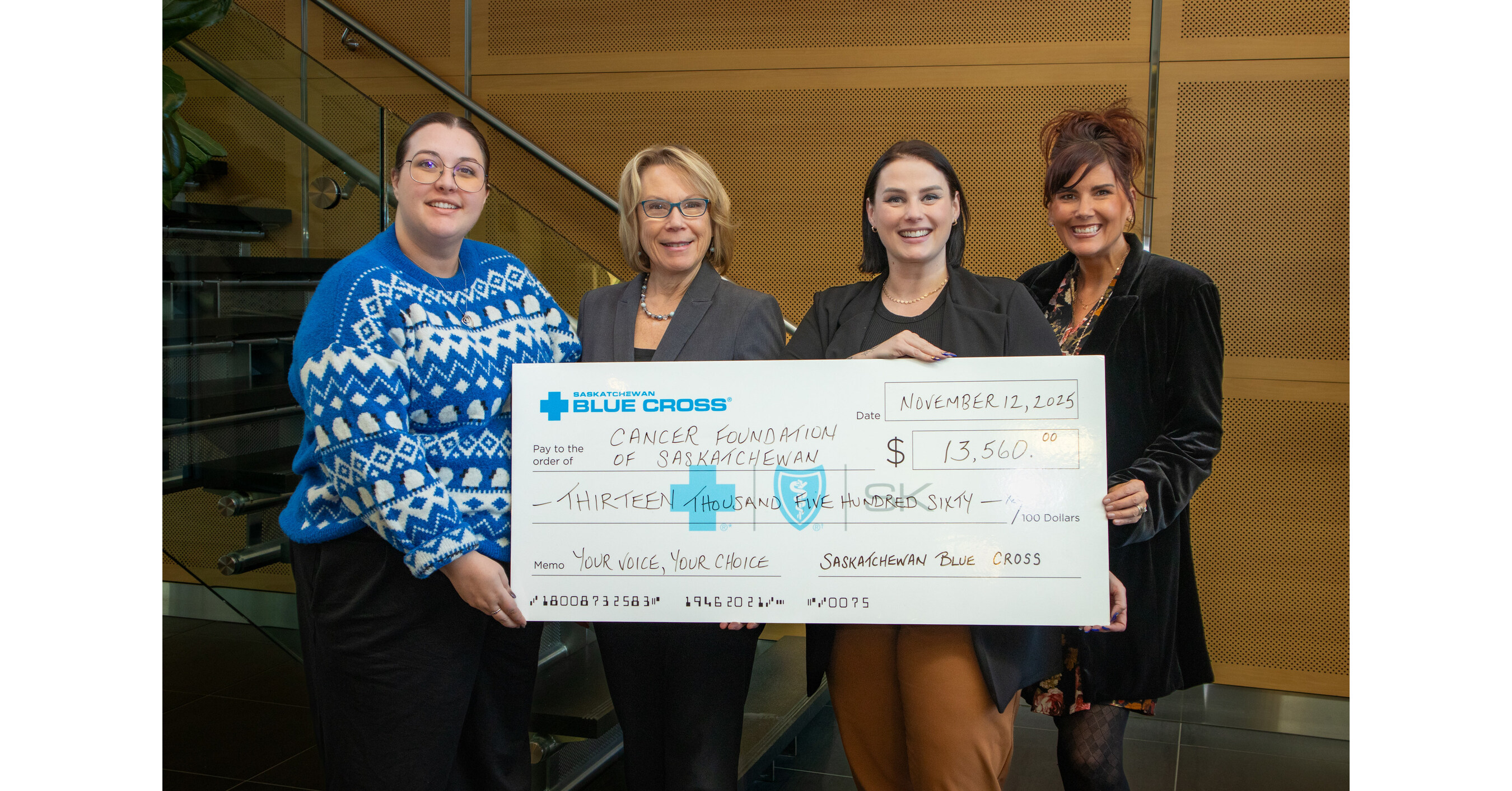 Saskatchewan Blue Cross celebrates National Philanthropy Day with ...