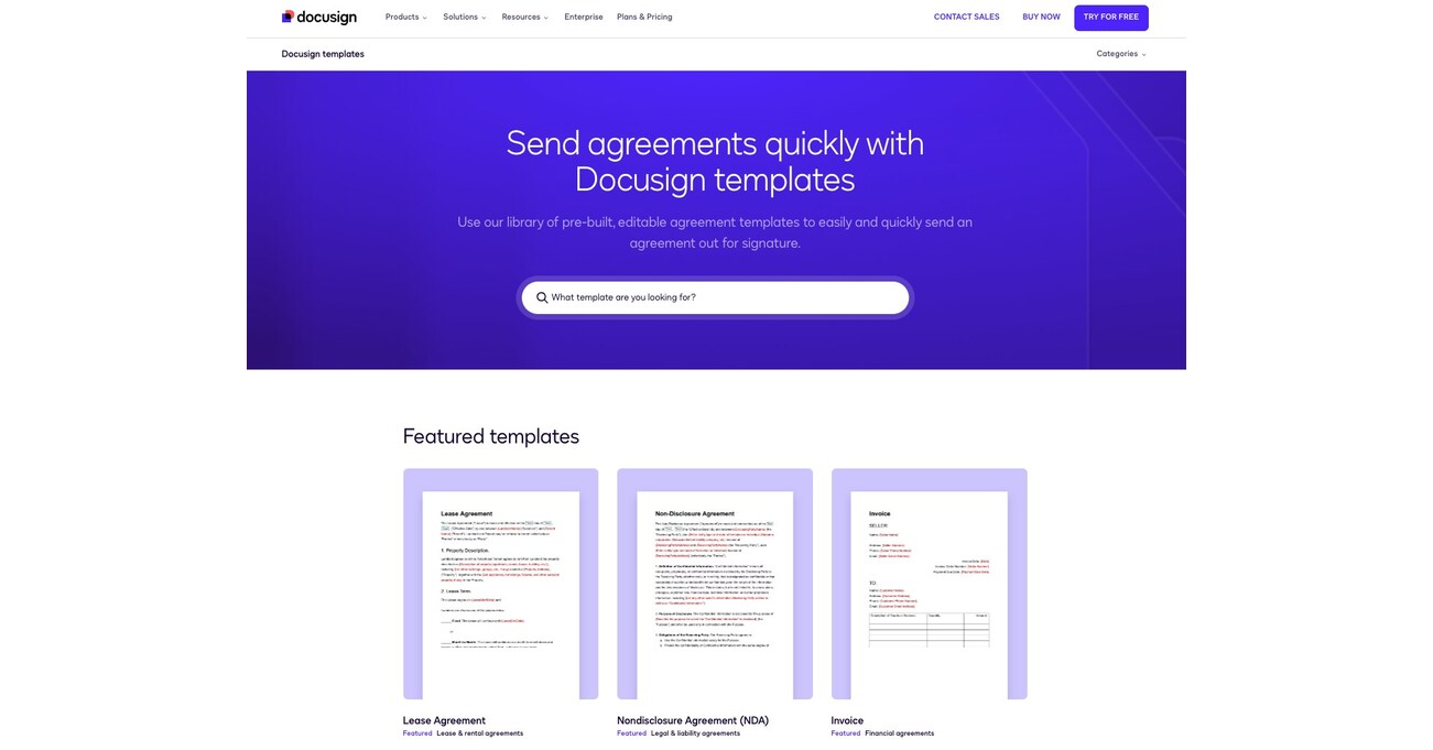 Docusign Launches Free Templates to Jump-Start Contracts