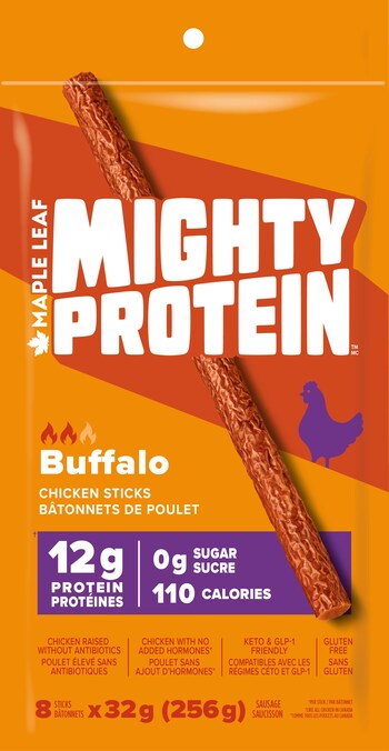 Maple Leaf Foods Launches Mighty Protein Meat Sticks to Power Canadians ...