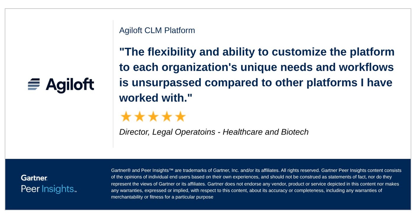 Agiloft Named a Leader in the 2025 Gartner® Magic Quadrant™ for ...