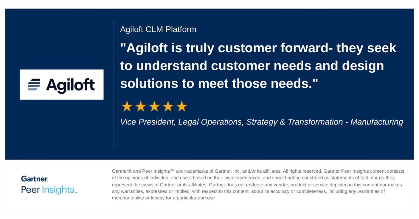 Agiloft Named a Leader in the 2025 Gartner® Magic Quadrant™ for ...