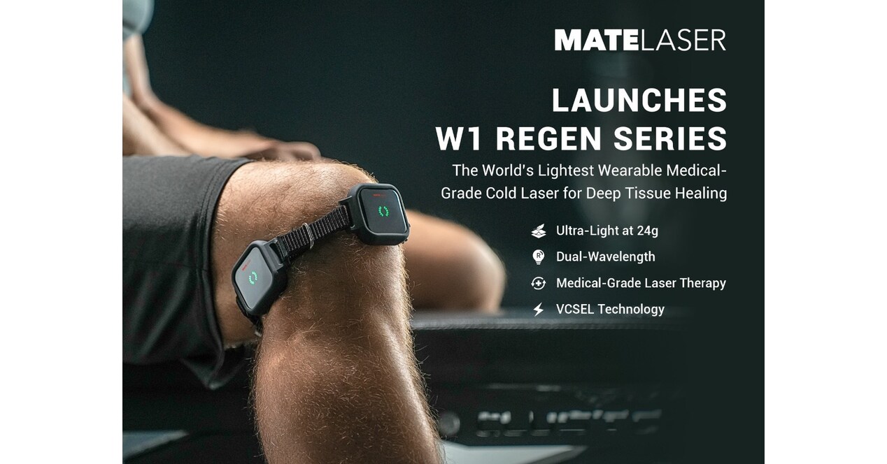 MATELASER Launches W1 REGEN Series -- The World's Lightest Wearable ...