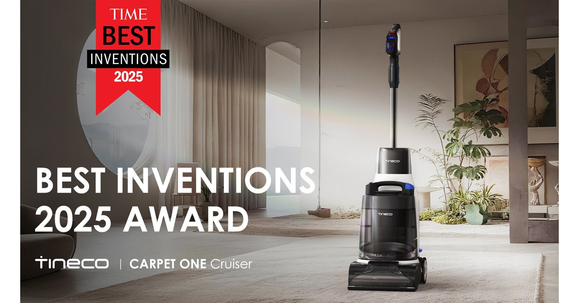 Tineco's Carpet One Cruiser Earns Spot on TIME's Best Inventions of ...