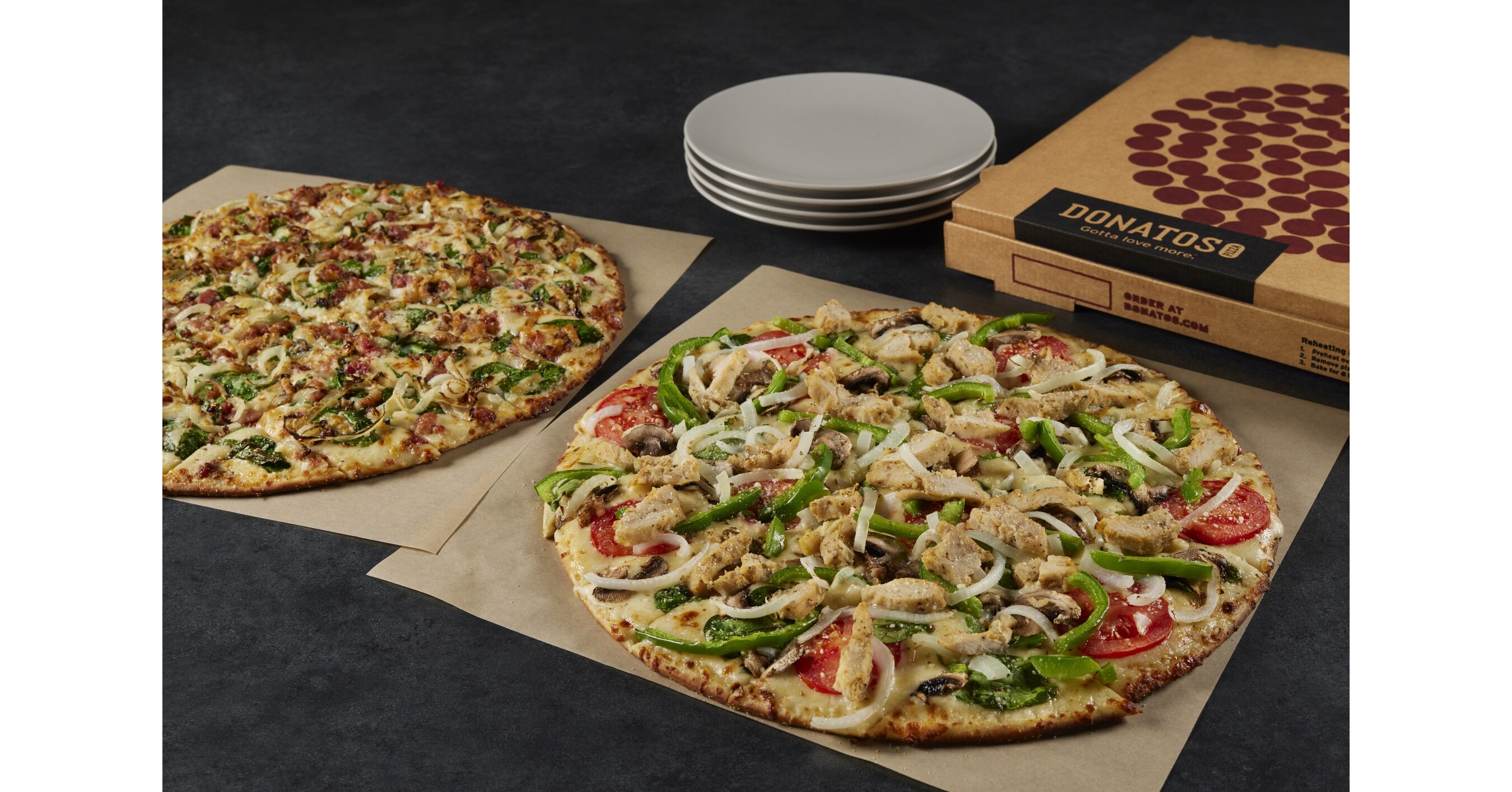 Donatos Pizza Launches New Creamy Parm Sauce and Pizzas as Winter ...