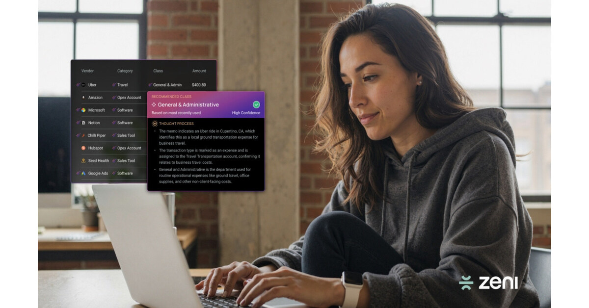 Zeni Launches AI Accounting Agent to Automate Complex Accounting Workflows