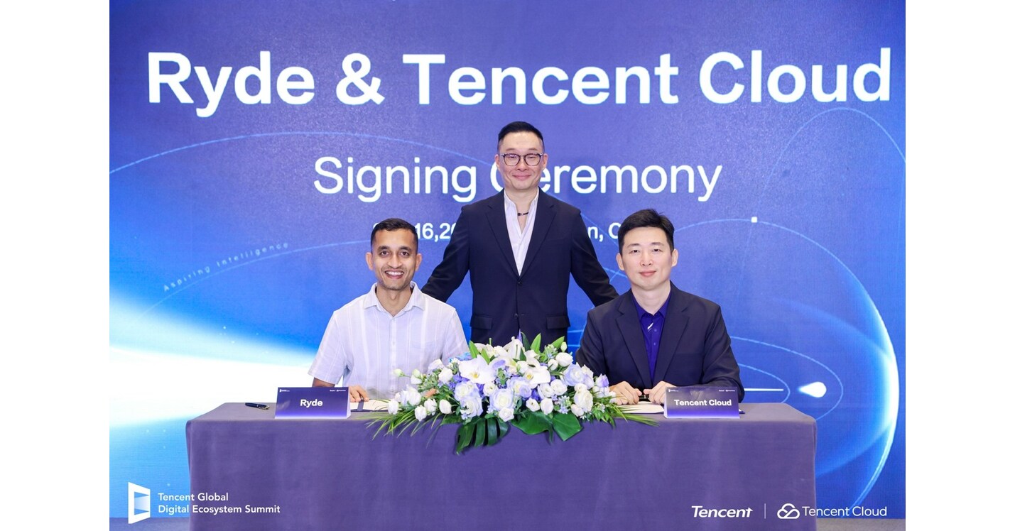 Tencent Cloud and Ryde Strengthen Partnership with New Weixin/WeChat Mini Program Launch in ...