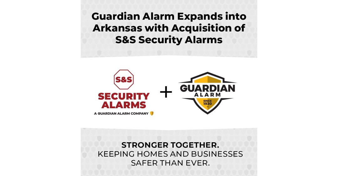 Guardian Alarm Expands into Arkansas with Acquisition of S&S Security ...