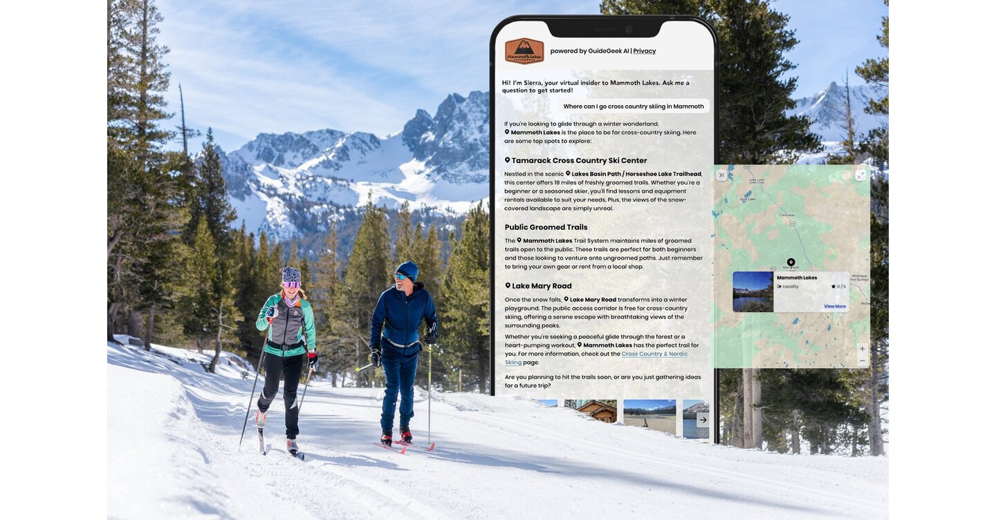Mammoth Lakes Tourism Partners with GuideGeek to Launch New AI Travel ...