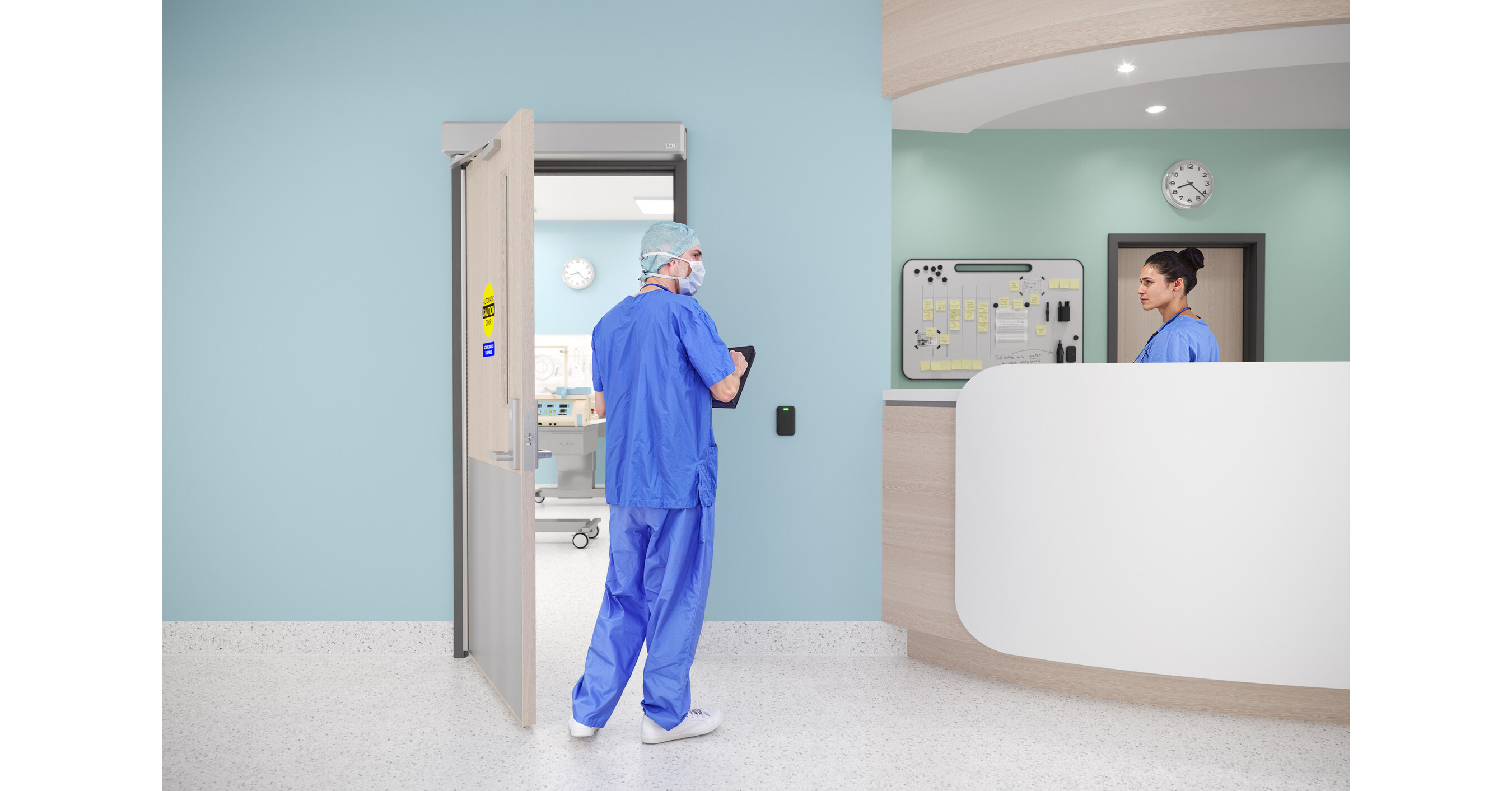Allegion Unveils Self-Adjusting Enhancement to its LCN Senior Swing ...