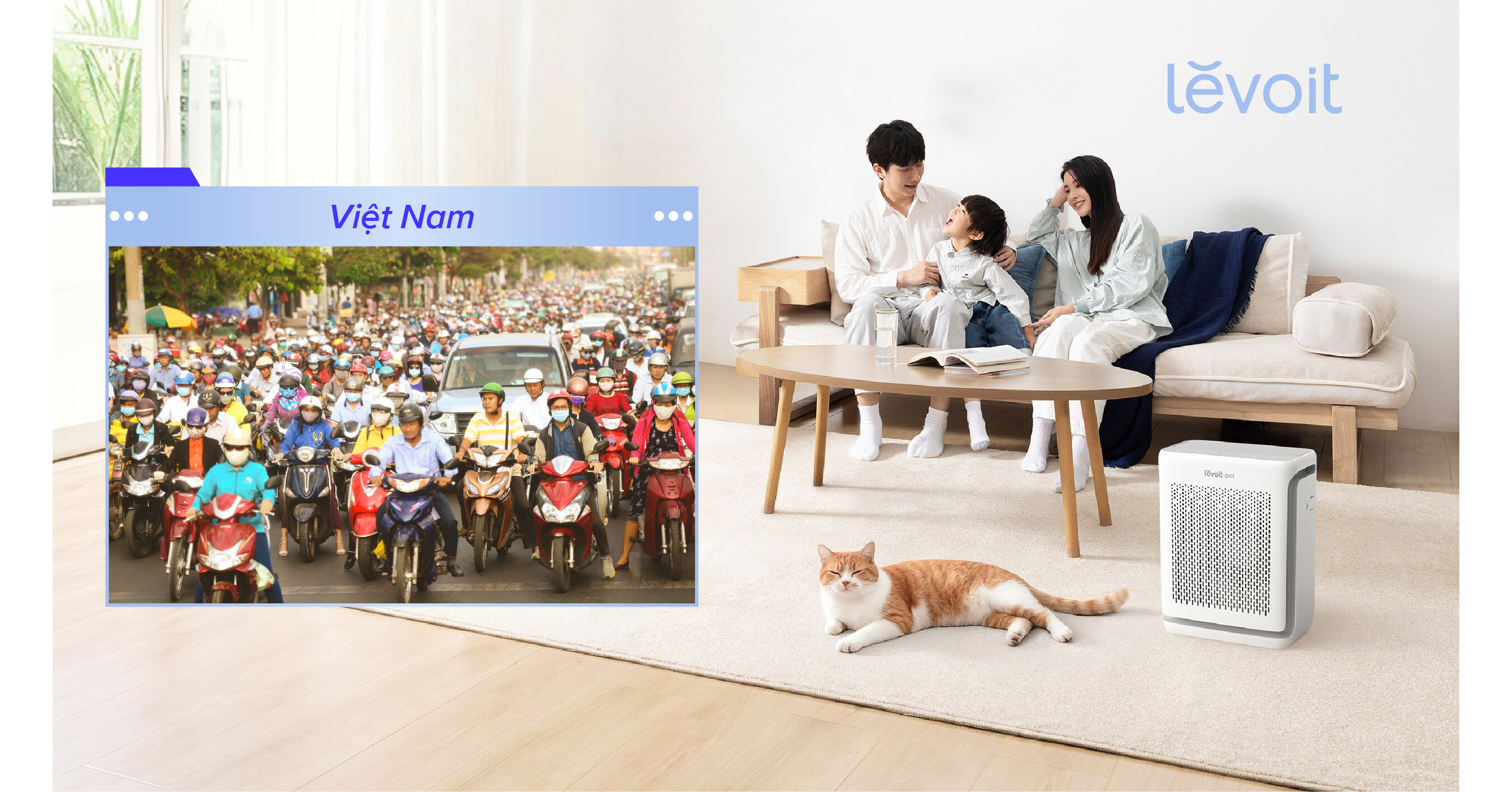 Levoit Fights Air Pollution Seeping from the Streets into Homes