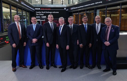 DAR GLOBAL TOCA O SINO DE ABERTURA DA BOLSA DE VALORES DE LONDRES ...