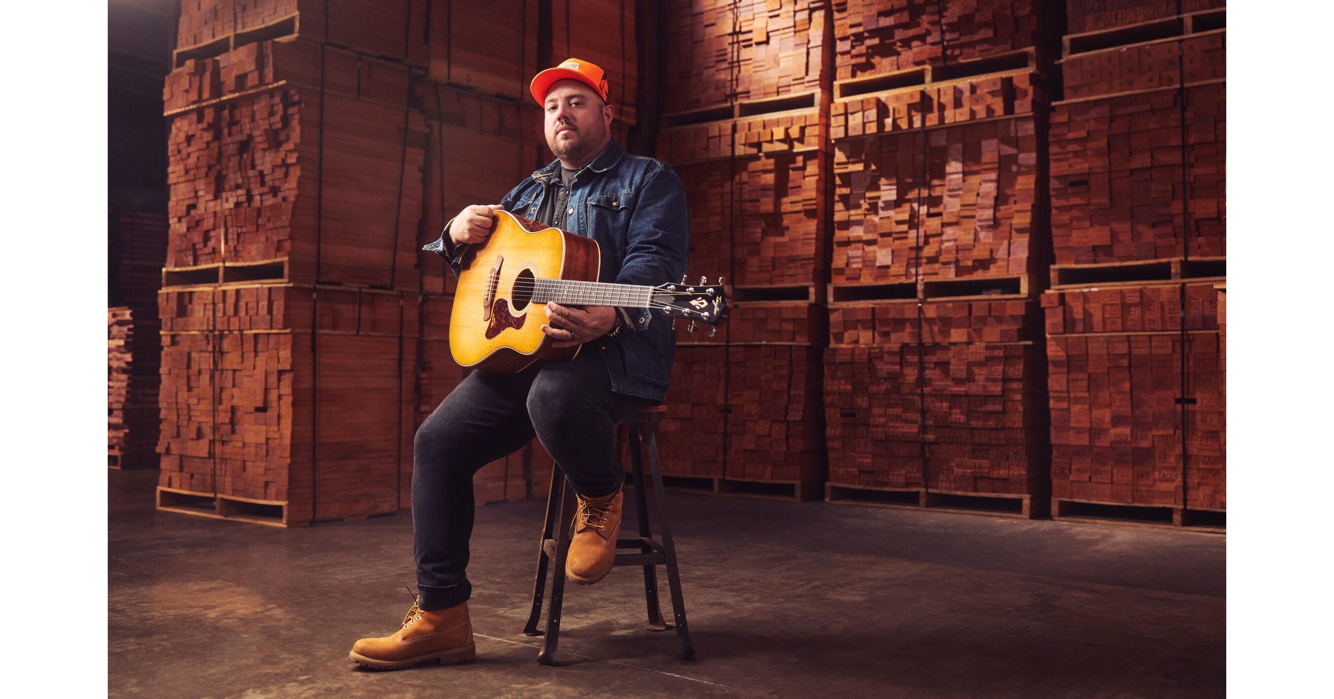 Taylor® Guitars Announces Trey Hensley Gold Label 510e Guitar