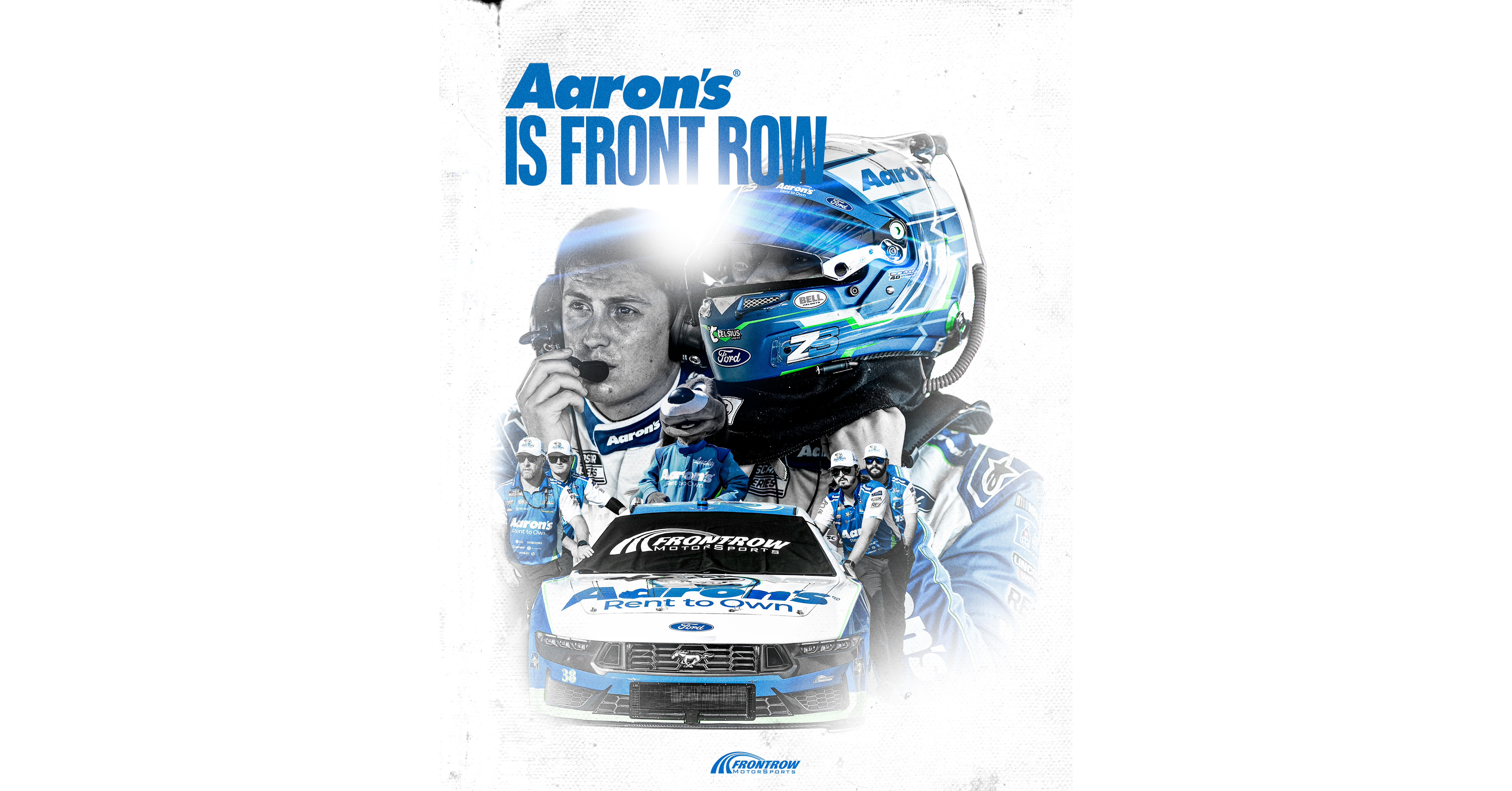 Aaron's Rent-to-Own Extends Partnership with Front Row Motorsports