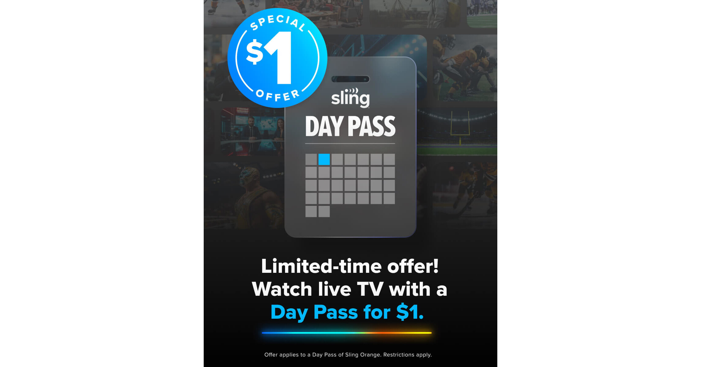Sling TV Celebrates Court Win With $1 Day Pass Offer, Vows to Continue ...