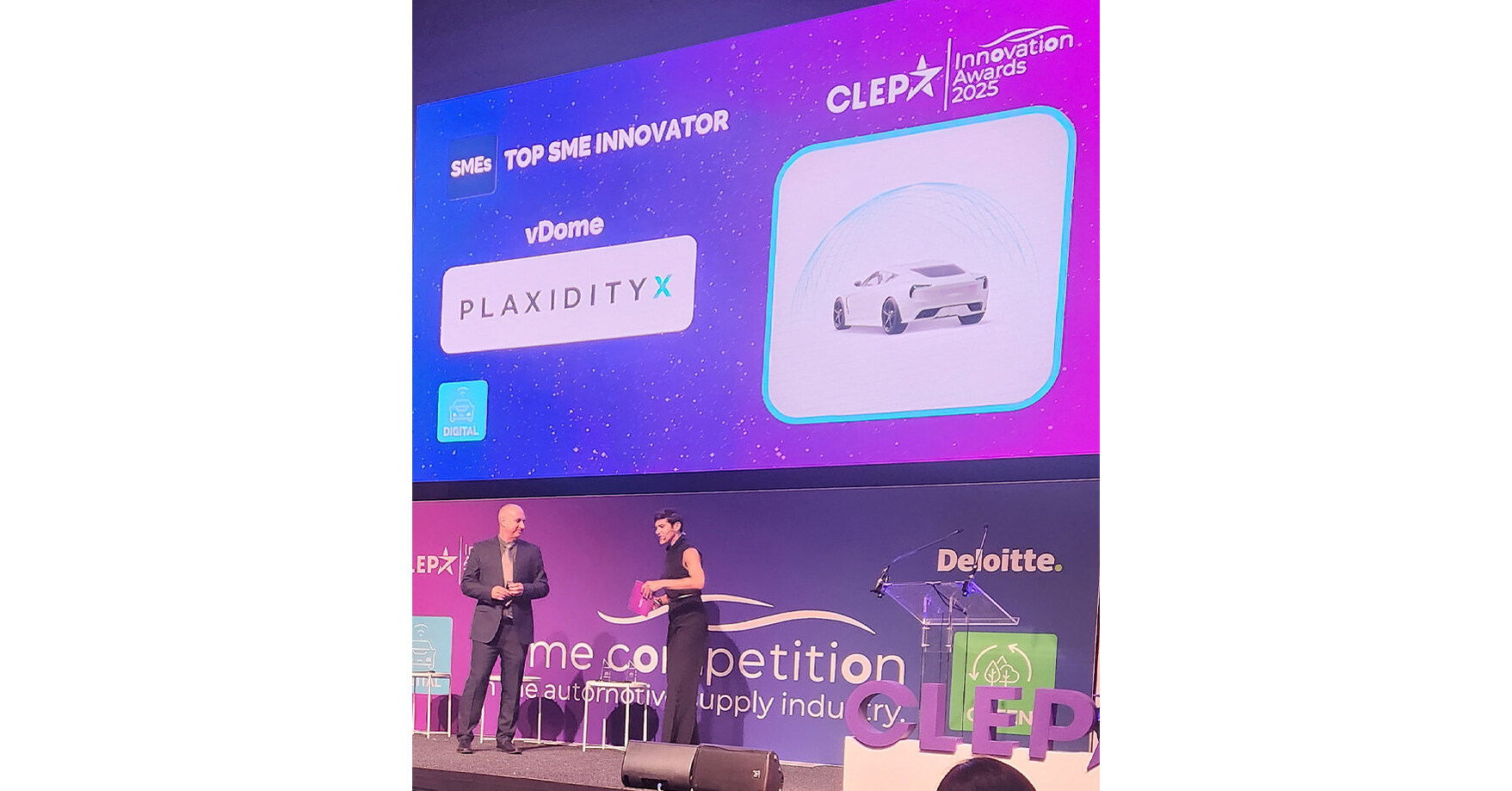PlaxidityX Selected as Top SME Innovator in CLEPA Innovation Awards 2025