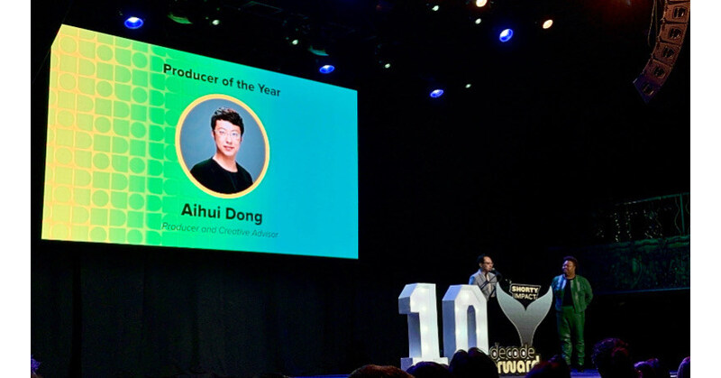 Aihui Dong Becomes First Chinese Producer to Win Shorty Impact Award ...