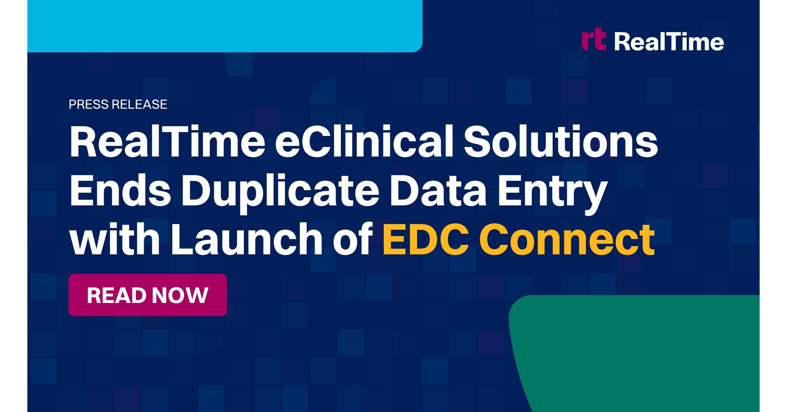 RealTime eClinical Solutions Ends Duplicate Data Entry from eSource to EDC with Launch of EDC ...