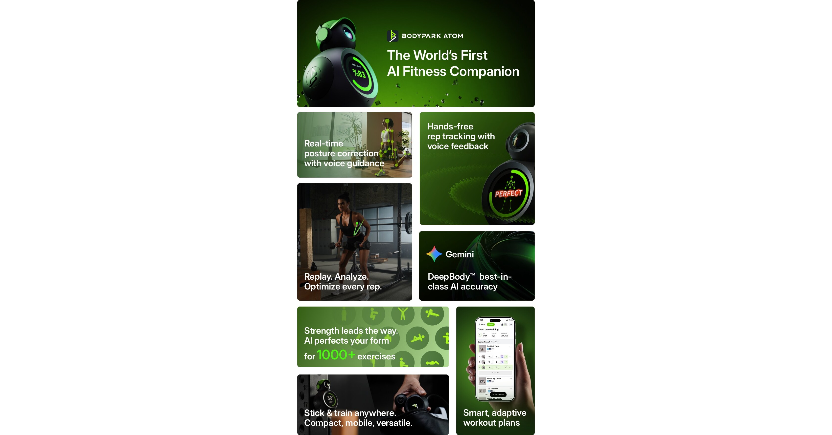 BodyPark Launches ATOM, the World's First AI Fitness Companion, Bringing Professional Motion ...