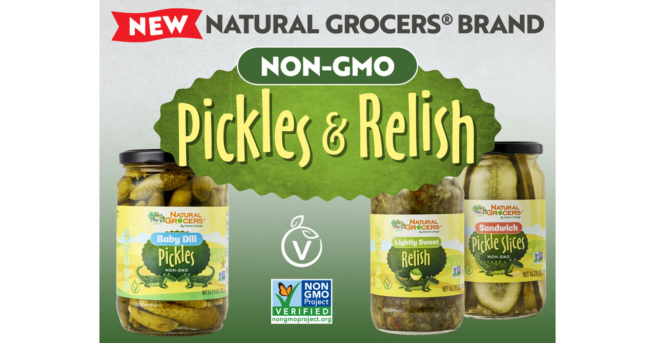 Natural Grocers® Adds Crunch with Three New Non-GMO Pickle and Relish ...