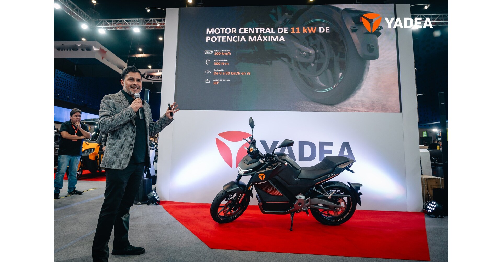 YADEA exhibe su motocicleta eléctrica insignia Keeness y su línea ...