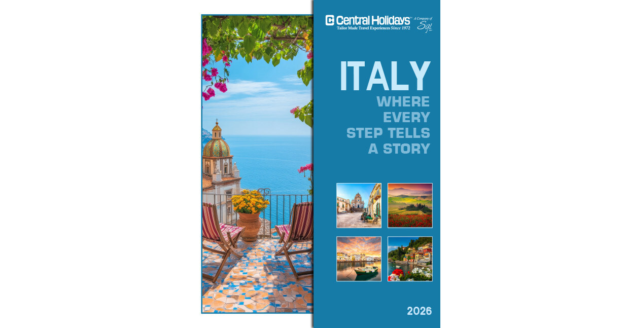 Central Holidays Introduces New Italy Brochure Featuring Signature ...