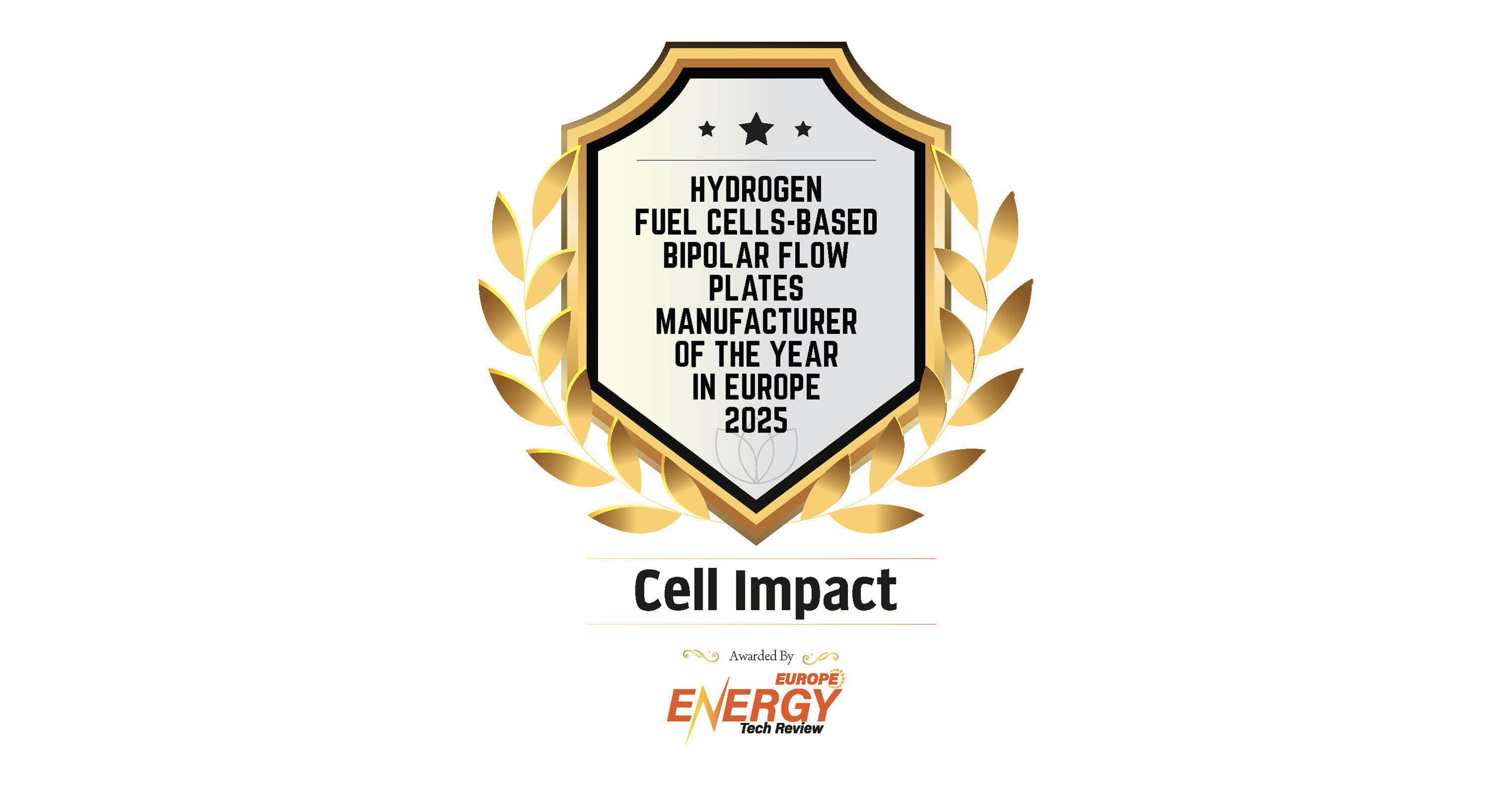 Cell Impact named Europe's flow plate manufacturer of the year