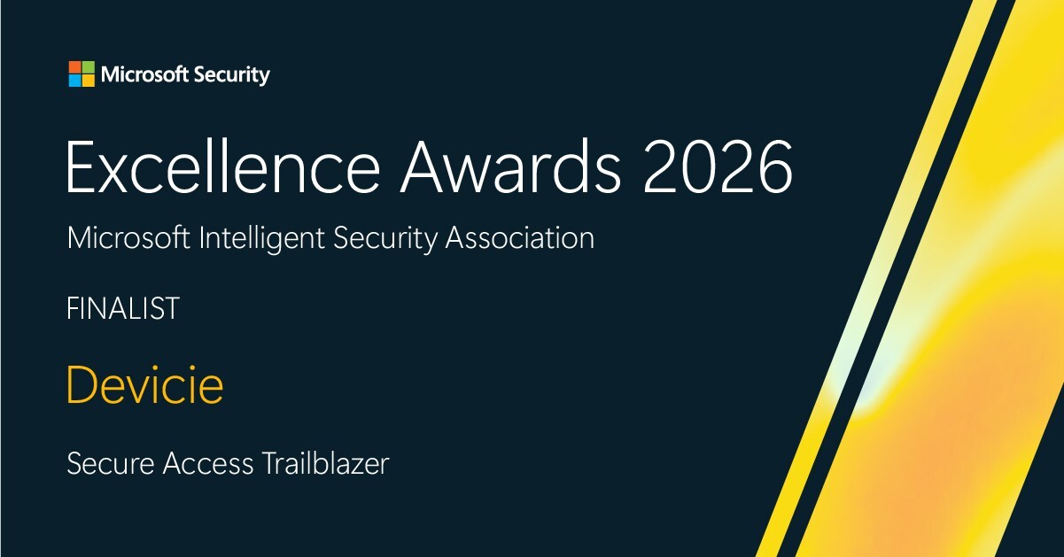 Devicie Recognized as a Microsoft Security Excellence Awards Finalist ...