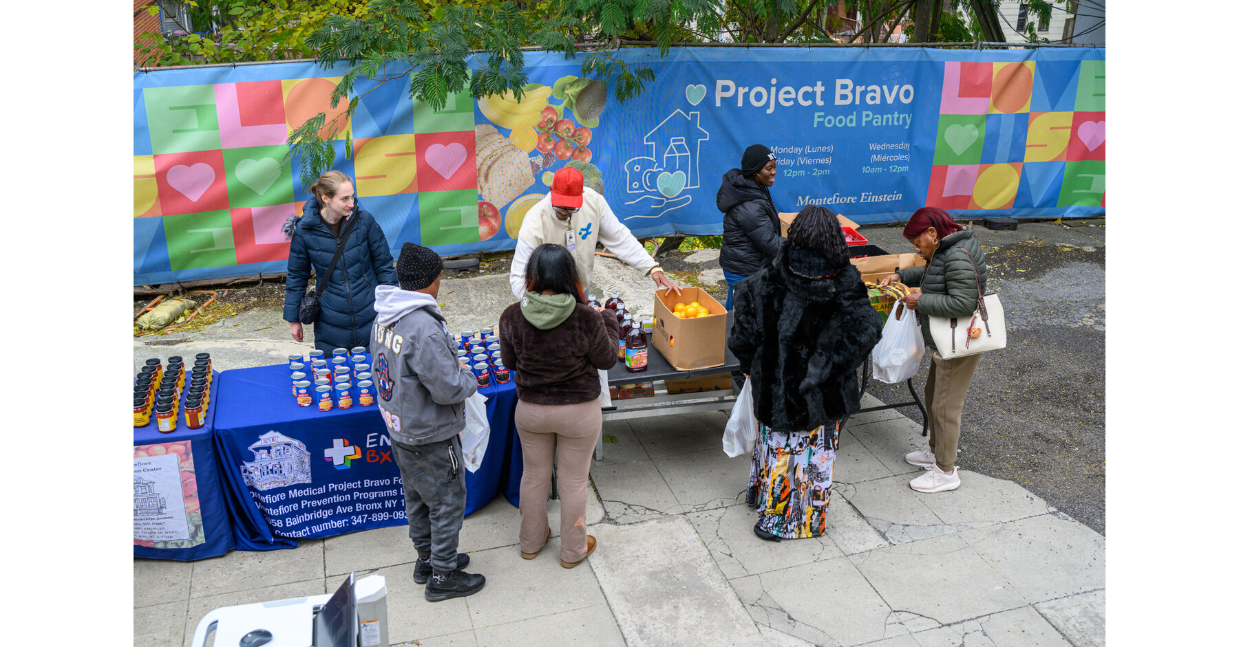MONTEFIORE'S PROJECT BRAVO FOOD PANTRY MARKS 20 YEARS OF SUPPORTING ITS ...