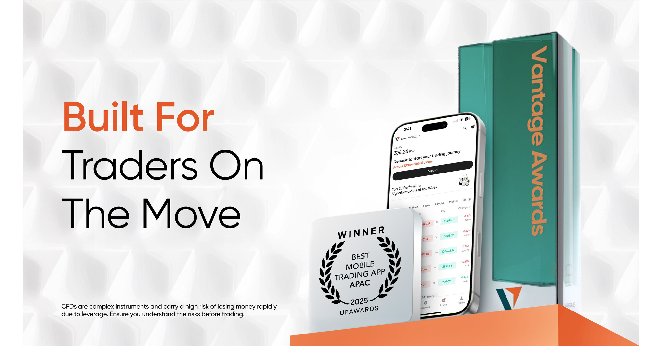 Vantage Wins 'Best Mobile Trading App - APAC' at the UF Awards APAC 2025