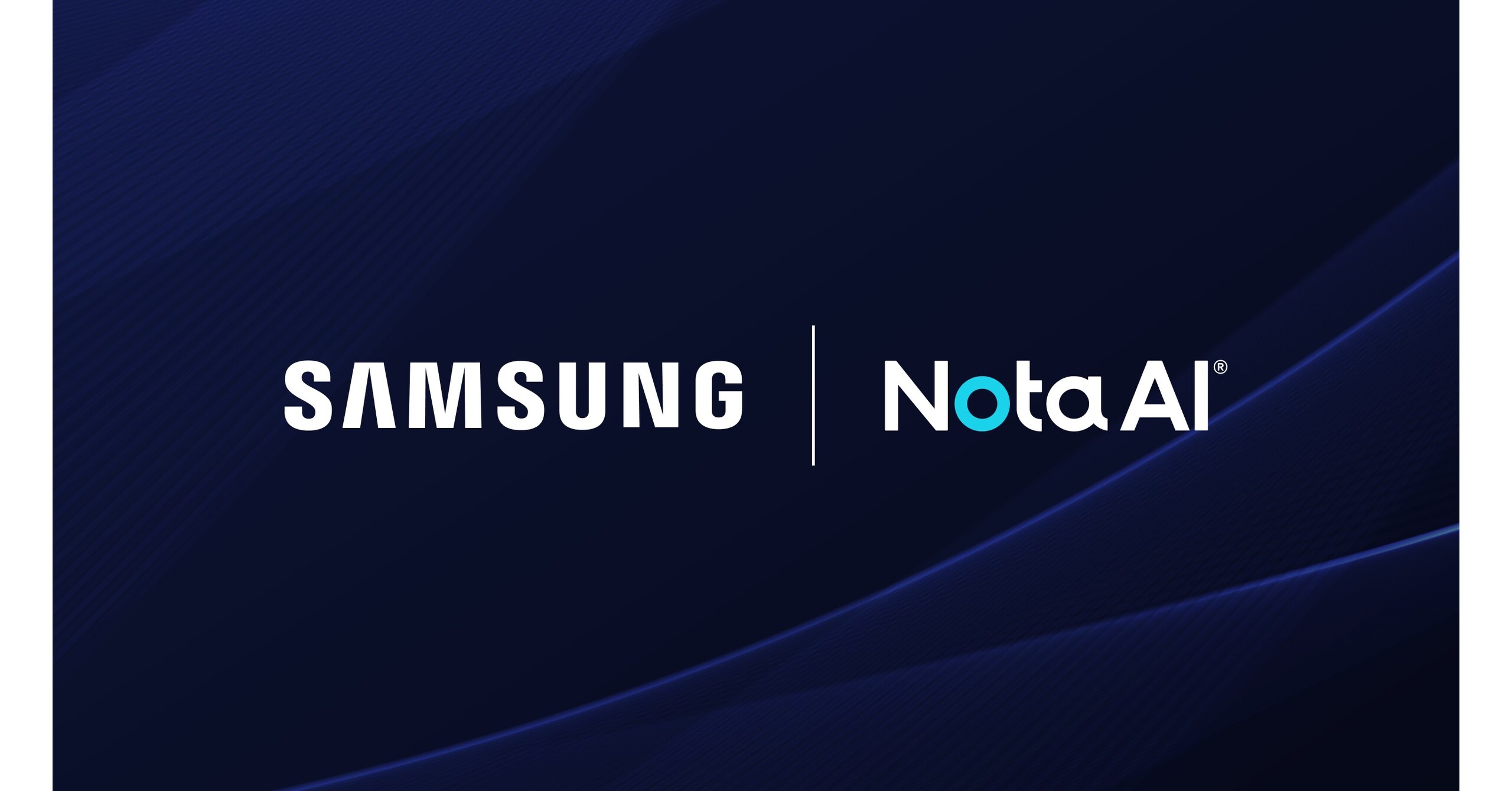 Nota AI Signs Technology Collaboration Agreement with Samsung ...
