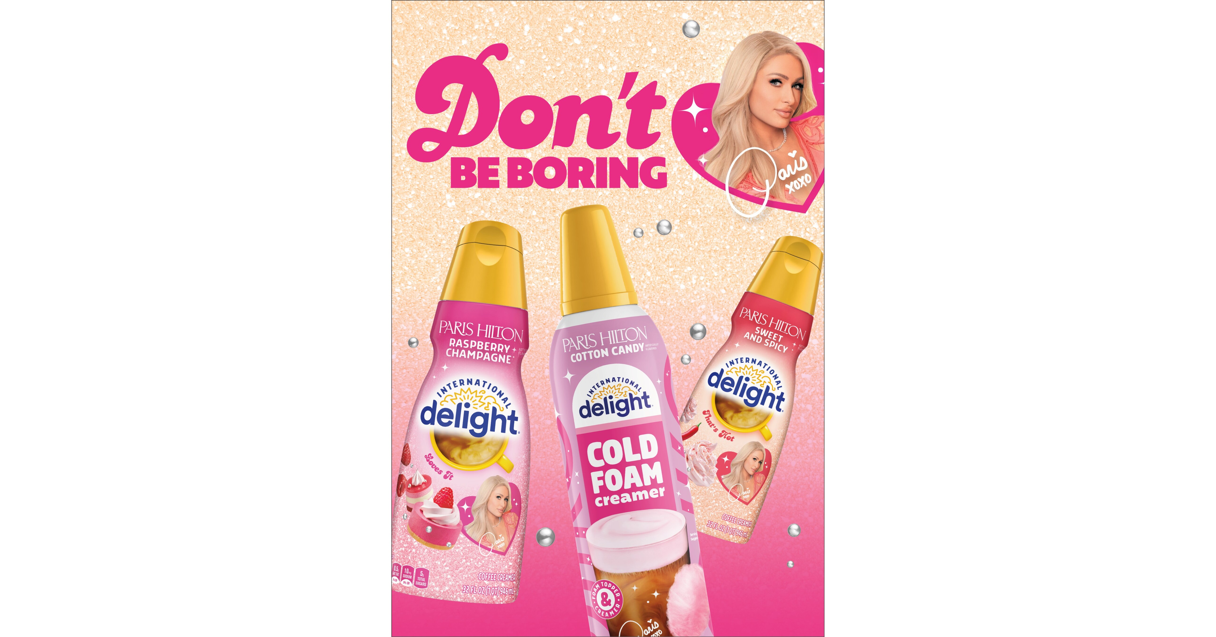 INTERNATIONAL DELIGHT AND PARIS HILTON INTRODUCE ICONIC CREAMERS AND ...