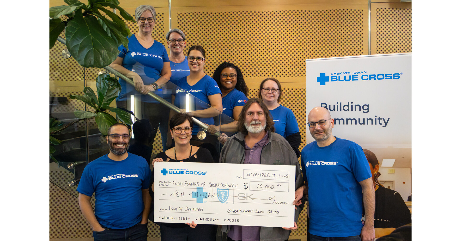 Saskatchewan Blue Cross supports Food Banks of Saskatchewan with ...