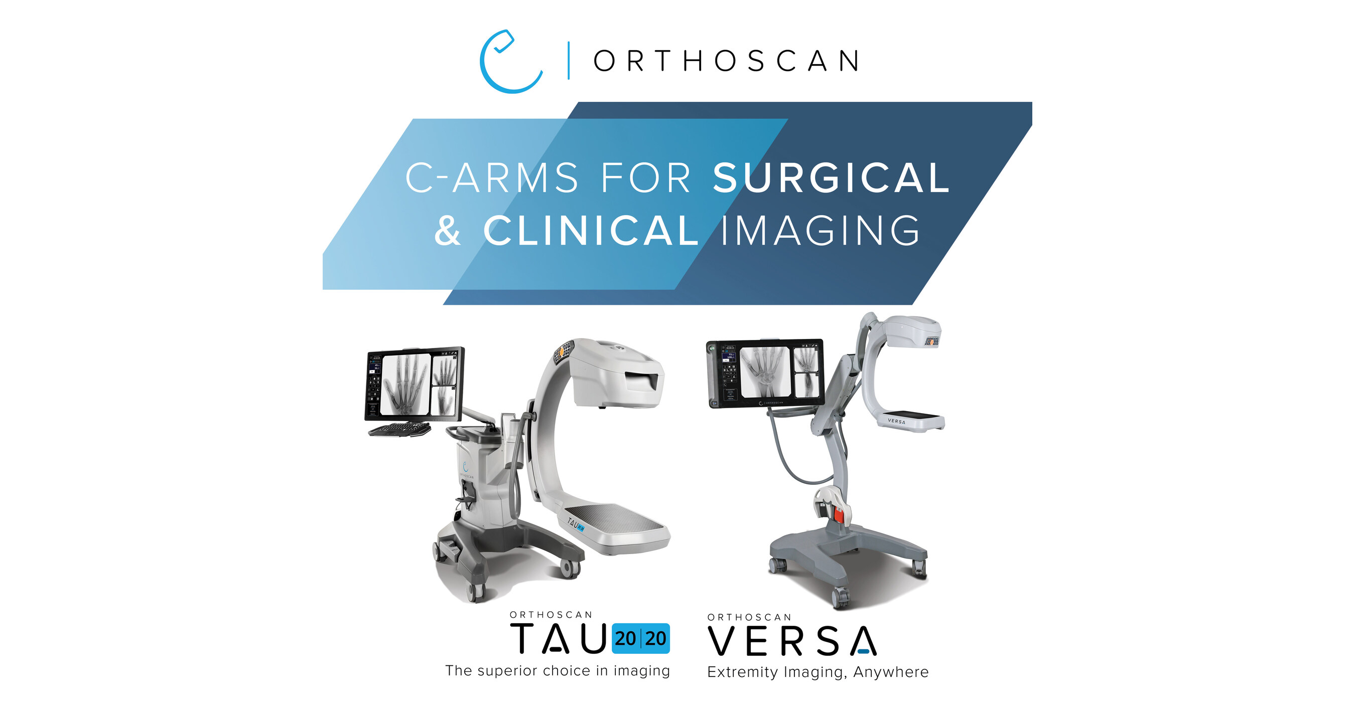 Orthoscan to Spotlight Orthoscan VERSA and Orthoscan TAU 2020 at RSNA 2025